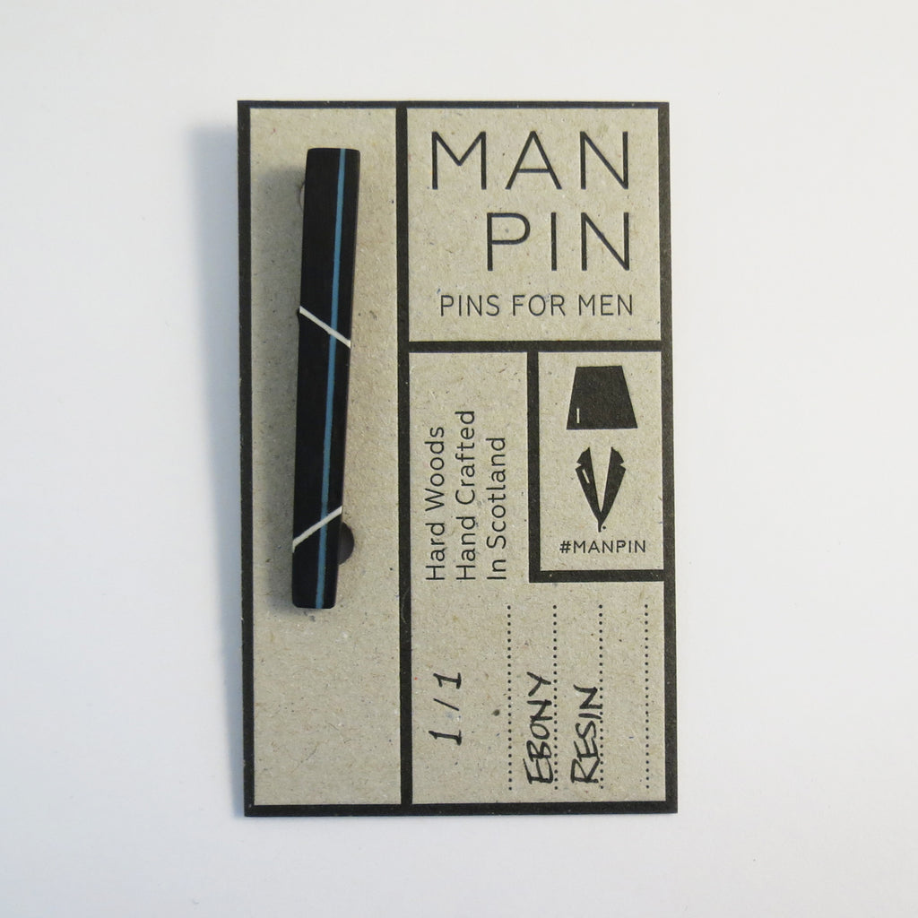 Bespoke Resin Stripe Man Pin – Man Pins